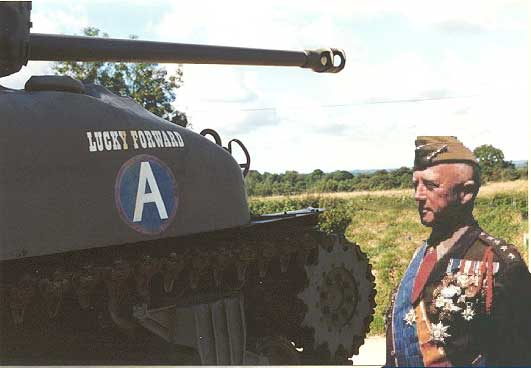 postwar photos Normandy Gen. Patton memorial Nehou