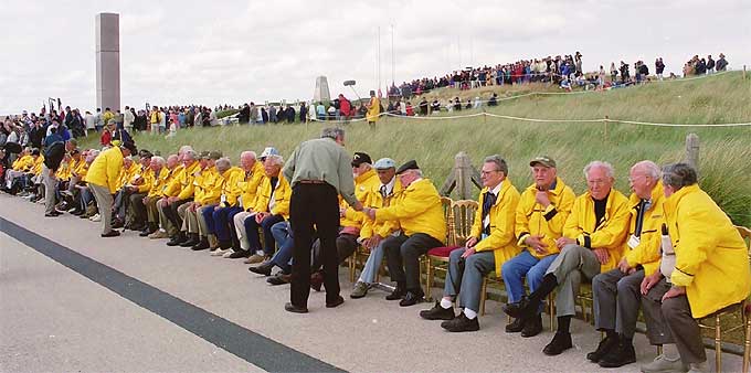 Utah Beach Commeoration 2001 Band of Brothers